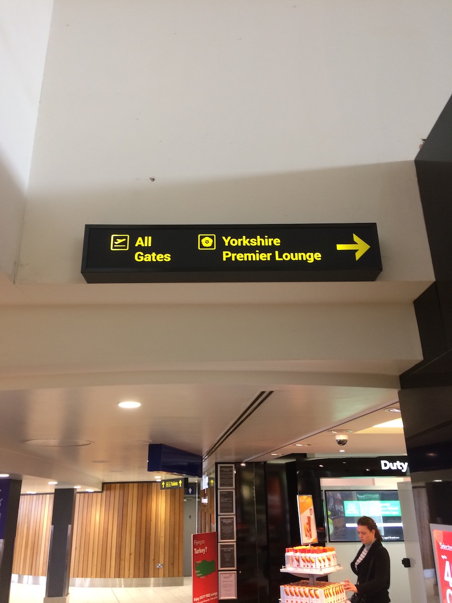 Leeds Bradford Airport | Viewtec Signs
