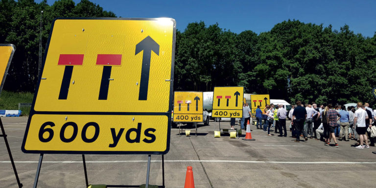Temporary Traffic Signs by Viewtec Signs | UK Compliant Signage Experts